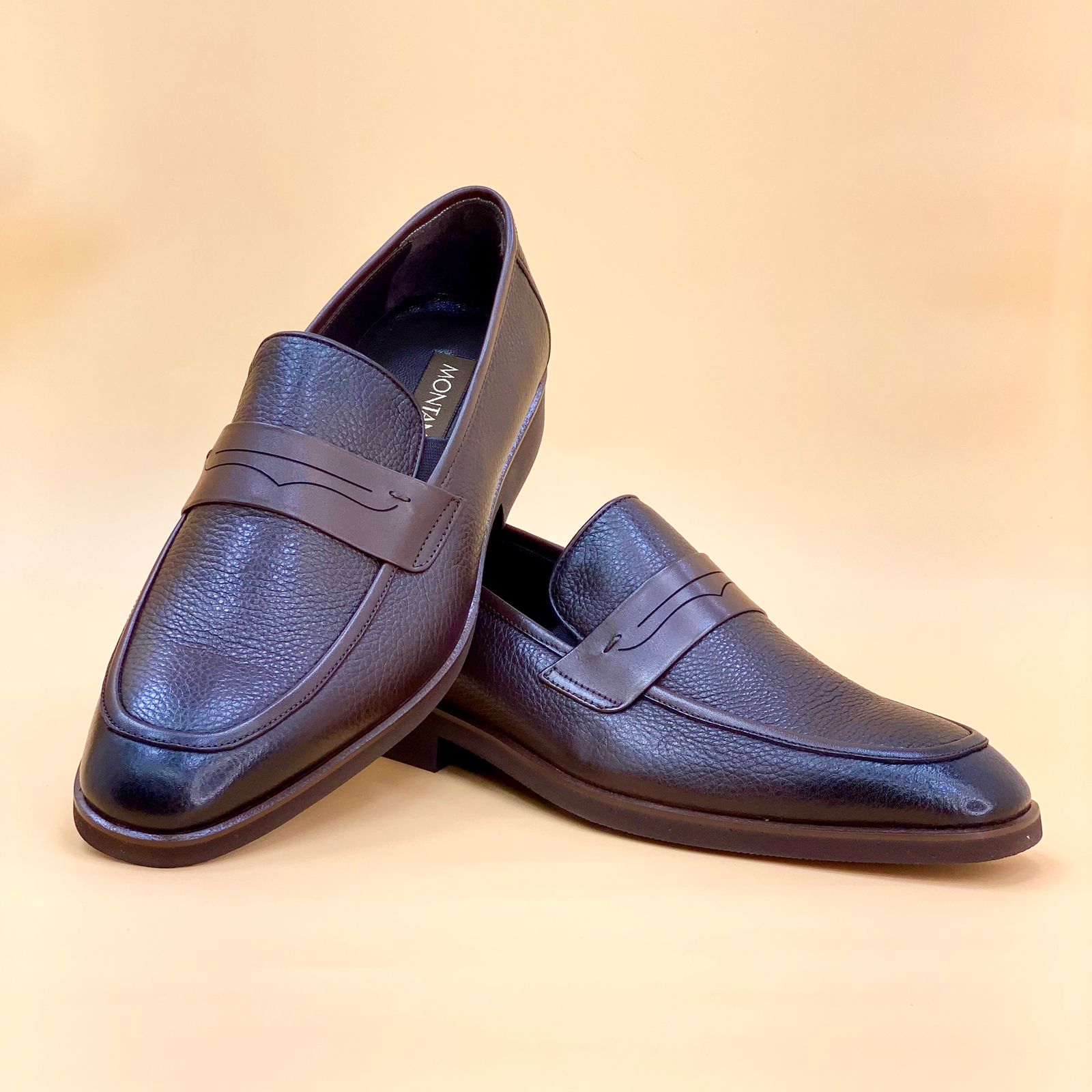 NEW , MADE IN TURKEY GENUINE LEATHER MEN SHOES M868